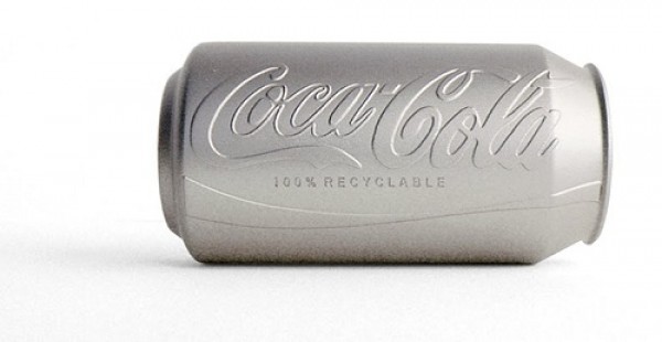 Designer Creates Eco-Friendly Minimalistic Coca Cola Can