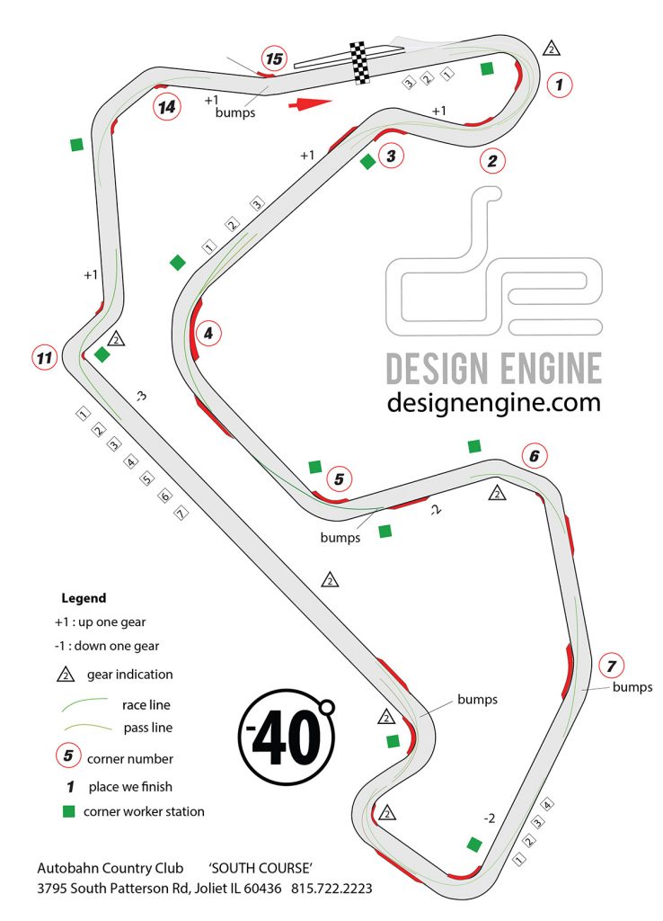 Road Racing Track Maps | Design Engine