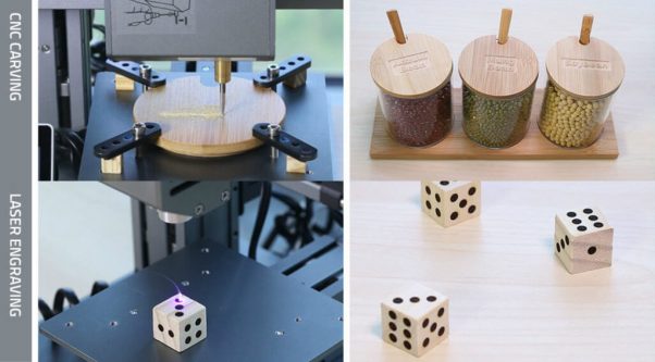 The All-In-One 3D Printer, Laser Engraver and CNC Machine | Design Engine